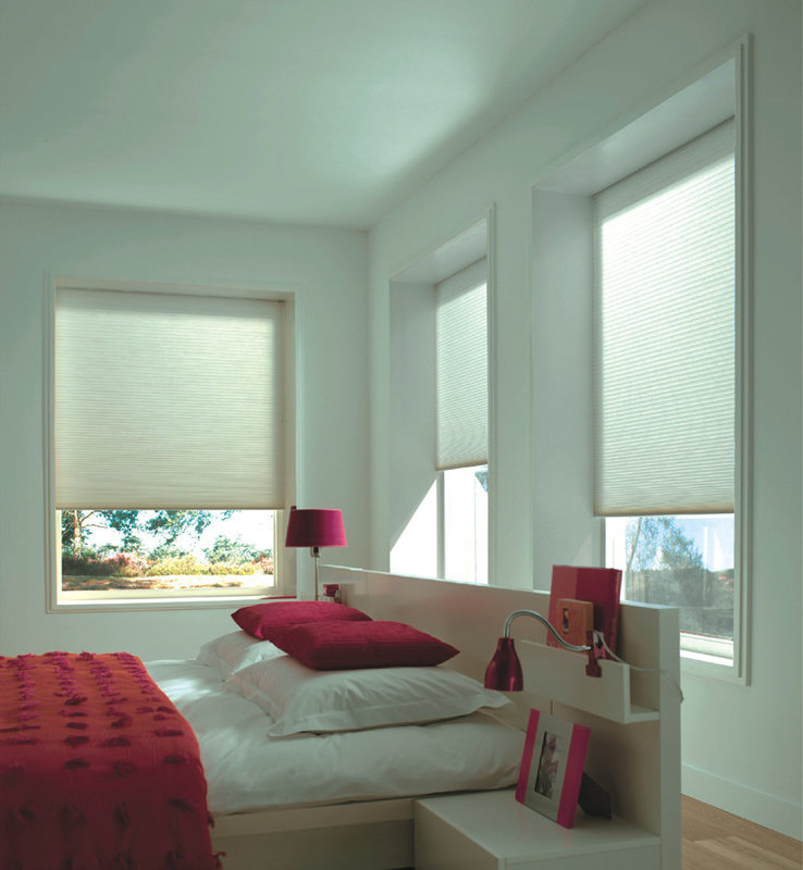 China Factory Decoration  honeycomb Blinds custom for sliding cordless