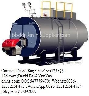 Oil gas fired boiler