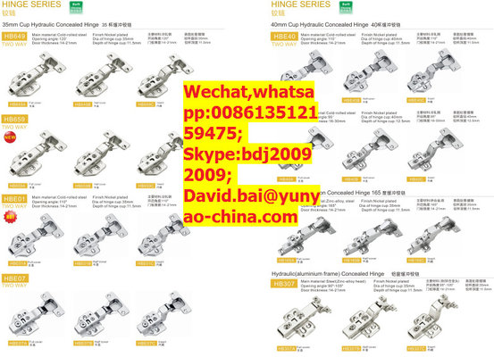 Furniture hing hardware series