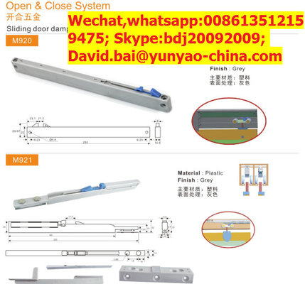 Open and close hardware