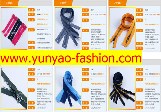 High Quality Factory Sale Gold Metal Zipper