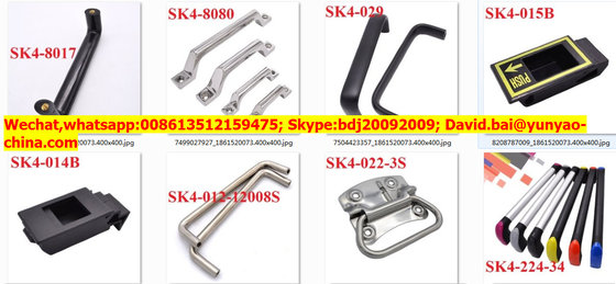Chrome plated shining cabinet handle drawer pull