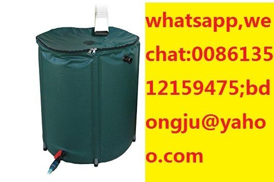 Foldable PVC / TPU pillow water tank for emergency water storage
