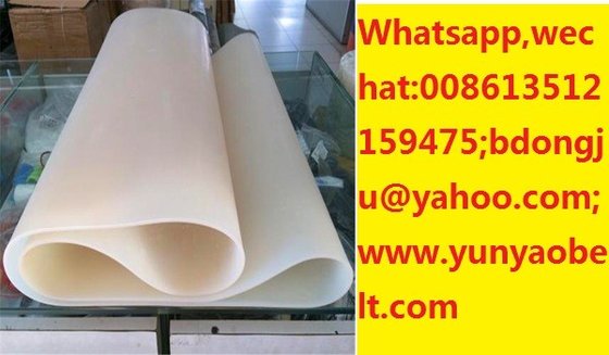 ISO standard high temperature-resistant silicone conveyor belt for sale