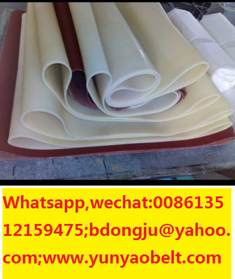 Food grade white silicone conveyor belt/seafood conveyor belt