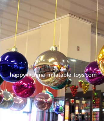 2.5m Double Mirror Cloth Advertising Air Balloons High Temperature Resistance