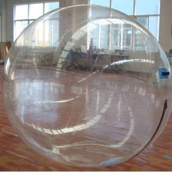 Attractive Unique Inflatable Human Ball Walking On Swimming Pool Clear