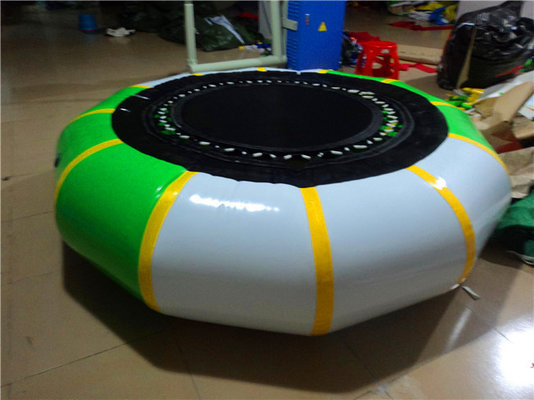Indoor Huge Inflatable Water Toys Trampoline Sunlight Resistance CE Approval