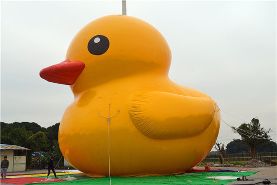 Inflatable Floating Yellow Rubber Duck Air Tight For Special Event