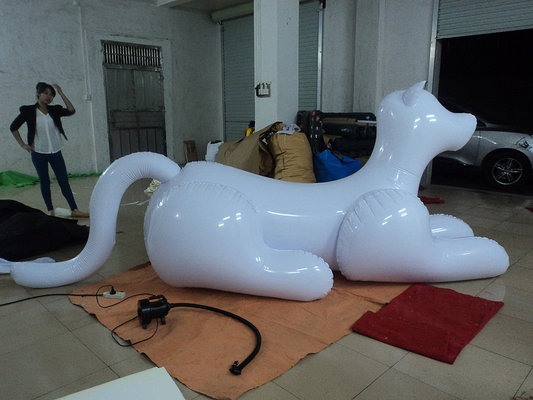 Commercial Advertising Inflatable Cartoon , Inflatable Stuffed Plush Animals