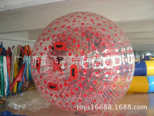 Sports aquatiques de bâche verte et blanche de PVC/bascule gonflables de l'eau pour l'adulte