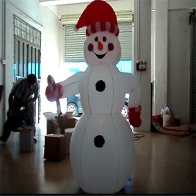 Homme de publicité de décoration de Noël de bâche de PVC/Père Noël/cerfs communs gonflables