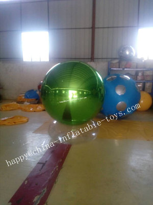 Boule gonflable durable de miroir de Fashional pour épouser la décoration de Noël d'étape