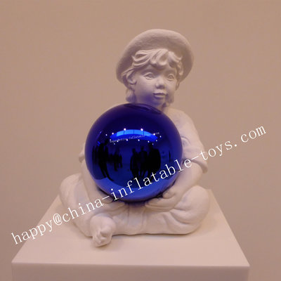 Boule gonflable durable de miroir de Fashional pour épouser la décoration de Noël d'étape