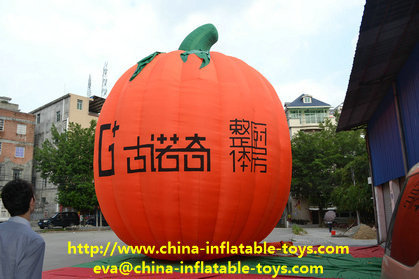Décoration gonflable de couture orange de Halloween de potiron de produits de la publicité d'Oxford