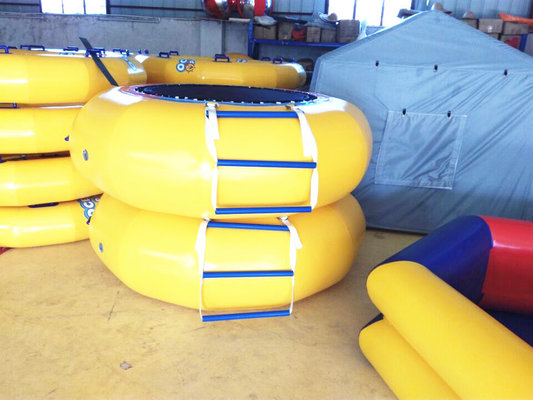 L'eau gonflable de trempoline joue 2.5m 0.9mm que le PVC facile installent pour des enfants