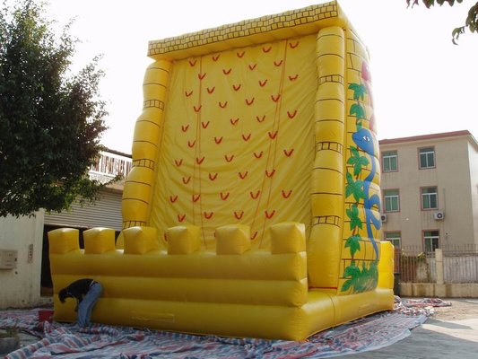 Amusement Park Inflatable Sports Games Children Inflatable Rock Climbing Wall