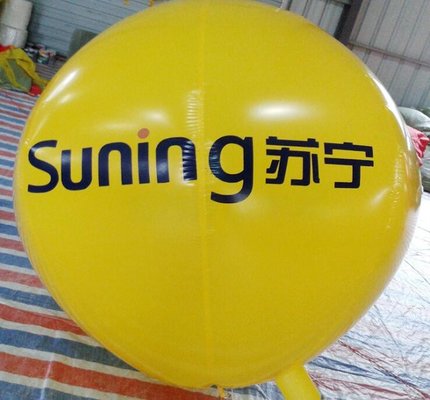 Ceremony Square / Circle Inflatable Advertising Balloons Helium Advertising Balloons
