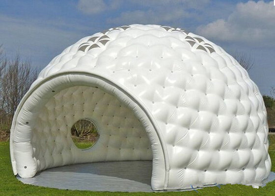 PVC Tarpaulin Inflatable Party Tent for hike walking , self driving travelling