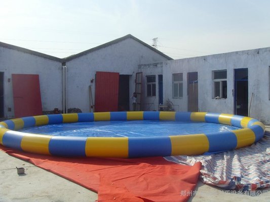 Large Inflatable Swimming Pool , Professional Design Blow Up Swimming Pools