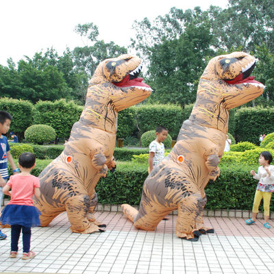 Fantaisie gonflable 1.8m de Purim Cosplay de costumes de dinosaure du tissu T-REX d'Oxford