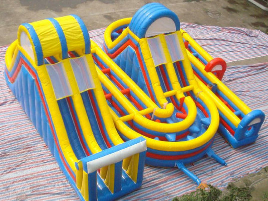 le jouet gonflable d'amusement de bâche de PVC de 0.55mm, labyrinthe gonflable joue sur 3 ans de temps de la vie