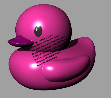 inflatable rubber duck customized  pink duck 3m high pvc tarpaulin inflatable toys