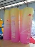 Produits gonflables de la publicité de cylindre de PVC de 0,5 millimètres pour le bâtiment/marketing de marque