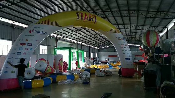 Produits gonflables de la publicité de bâche de PVC/tissu d'Oxford, voûte gonflable de la publicité