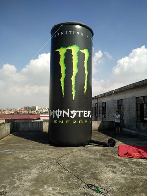 Fireproof Attractive Custom Inflatable Products Shampoo Model Promotional