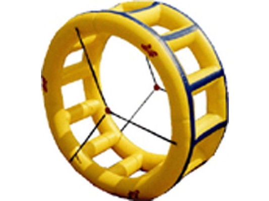 CE Certification Inflatable Water Toys 0.9 Mm PVC Inflatable Water Wheel