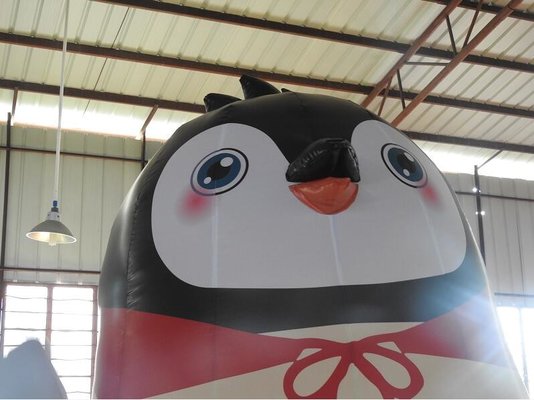 Advertising Penguin Inflatable Air Dancer For Event and Promotion