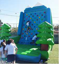 Inflatable Portable Rock Climbing Wall