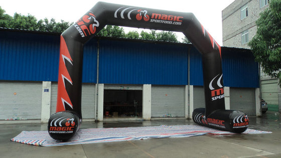 Large Multicolour Inflatable Advertising Arch / Custom Inflatable Arch Door