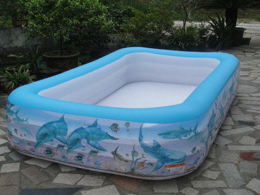 Portable Inflatable Family Pool / Children Kids Inflatable Swimming Pools