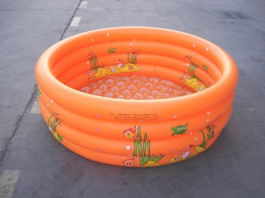 Small Round Children Inflatable Backyard Family Pool with Pattern Printing