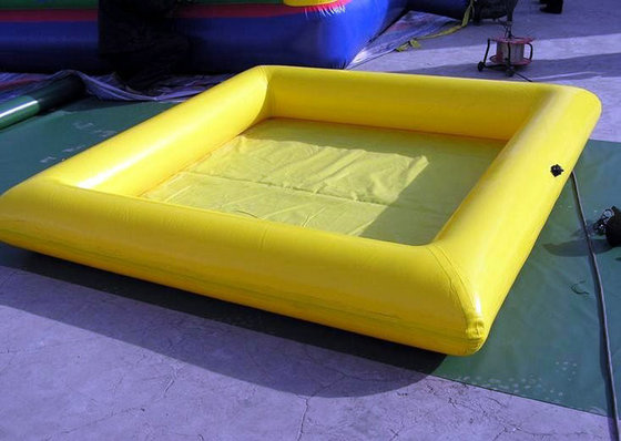 Fireproof Backyard Blue Inflatable Family Pool For Adult , Inflated Toys Pools