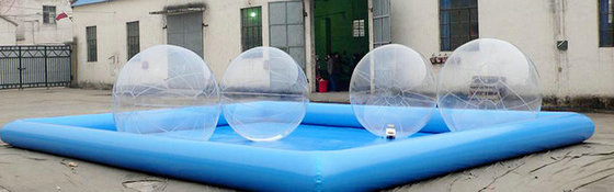Clear Large 0.8mm PVC Inflatable Water Walking Ball Commercial