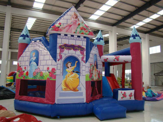 jeux gonflables de sports d'enfants de bâche de PVC de 0.55mm, château plein d'entrain commercial de Moonwalk