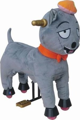 Le mouton bourré par peluche rose unique joue des animaux pour des enfants, jouets bourrés de bébé