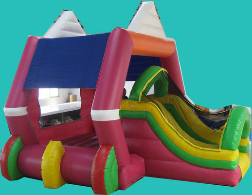 Cool Amusement Park Inflatable Sports Game , Children Bounce Houses