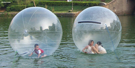 Water Bounce Inflatable Human Water Walking Ball , Walking On Water Bubble Ball