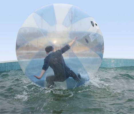 Giant Inflatable Bumper Bubble Ball , Children Floating Bubble Balls