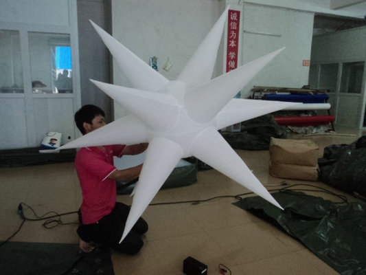 LED che accende i prodotti gonfiabili di pubblicità della lampada di Horn per la decorazione del partito