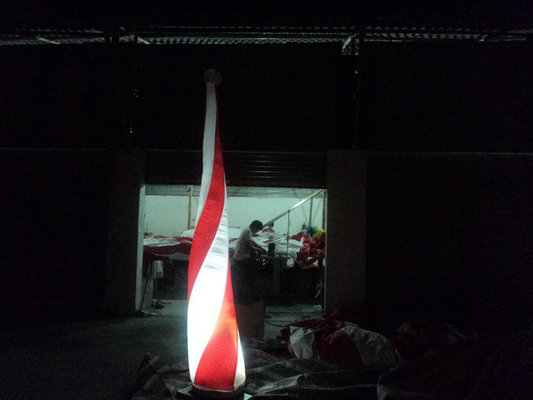 LED che accende i prodotti gonfiabili di pubblicità della lampada di Horn per la decorazione del partito
