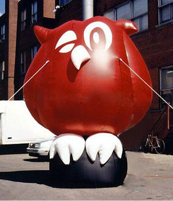 Produits gonflables durables de la publicité de PVC, bel animal de bande dessinée de partie