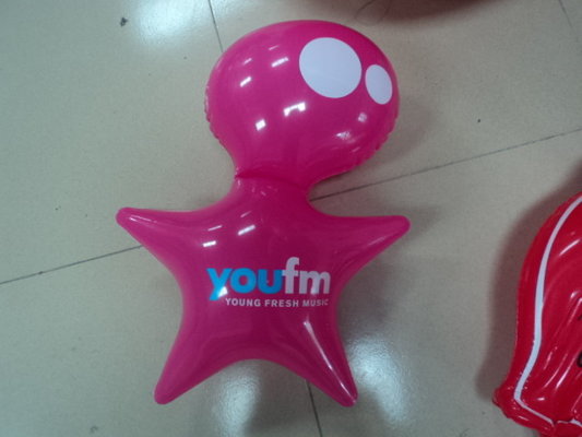 Produits gonflables de vente de poupée de PVC Wawa, jouets gonflables uniques pour le visiteur