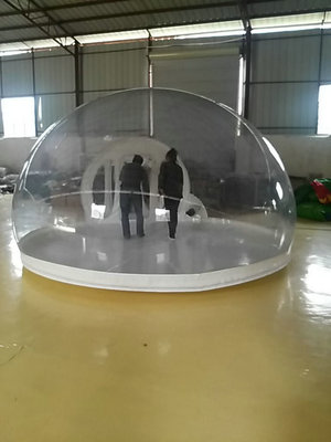 4m PVC Tarpaulin Inflatable Party Tent Transparent Tent , Outdoor