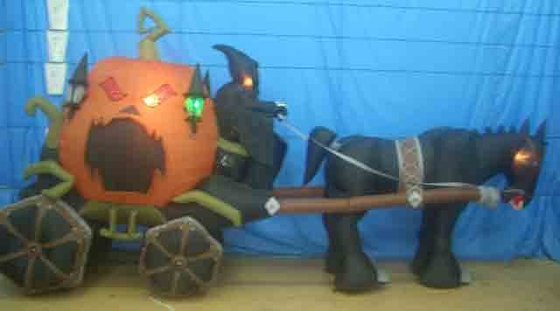 Horreur gonflable Ghost effrayant de Halloween de produits de vente d'objet façonné blême d'hiver