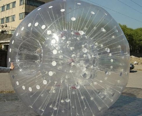boule de marche transparente/colorée de l'eau de 2m de PVC pour la famille